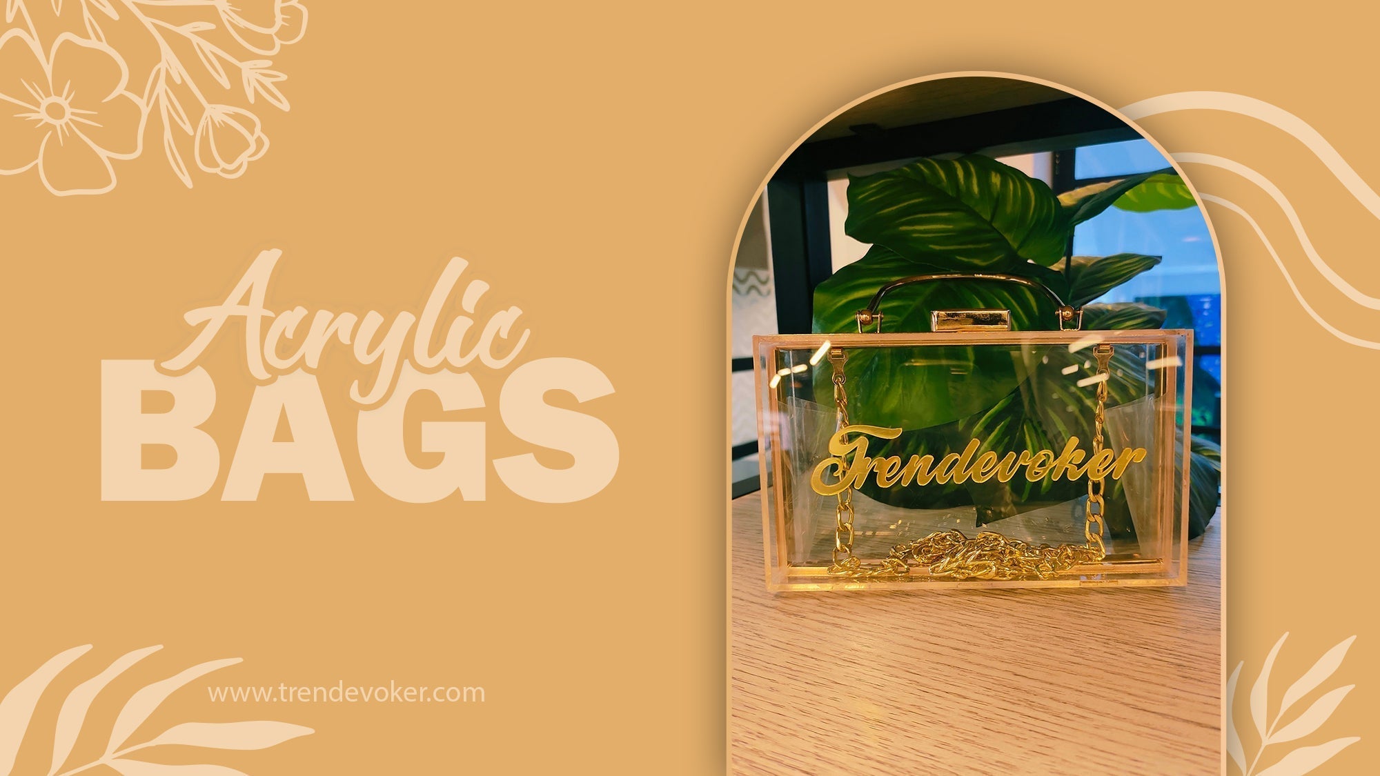 Durable & Stylish Acrylic Bags in Pakistan – Trendevoker