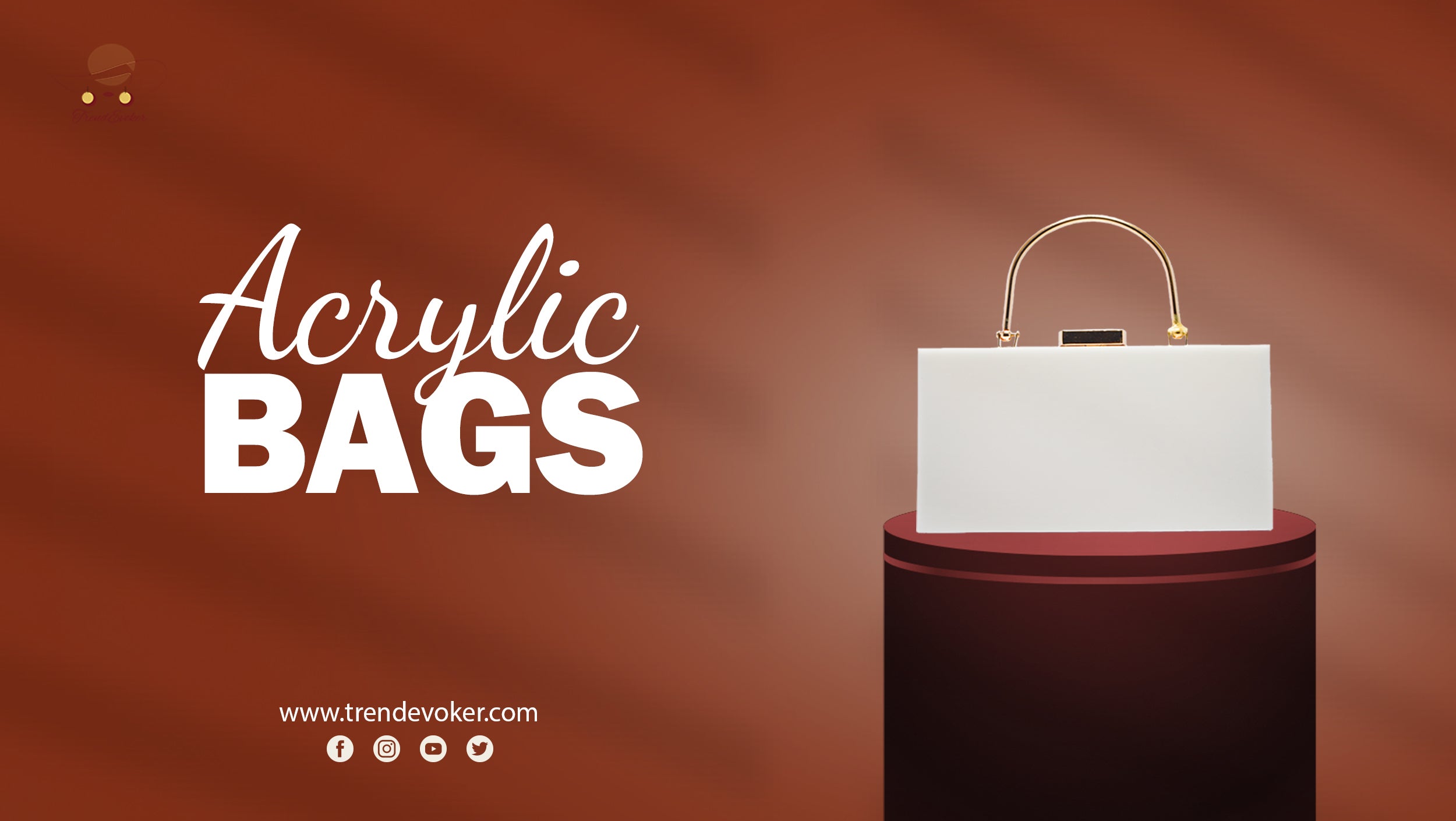 Stylish Acrylic Clutches & Handbags for Women – Trendevoker