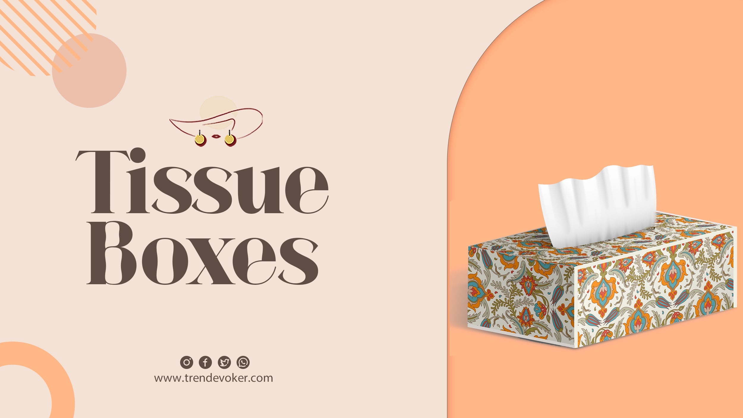 Tissue Box in Pakistan: Top vs Side Pull Designs – Trendevoker