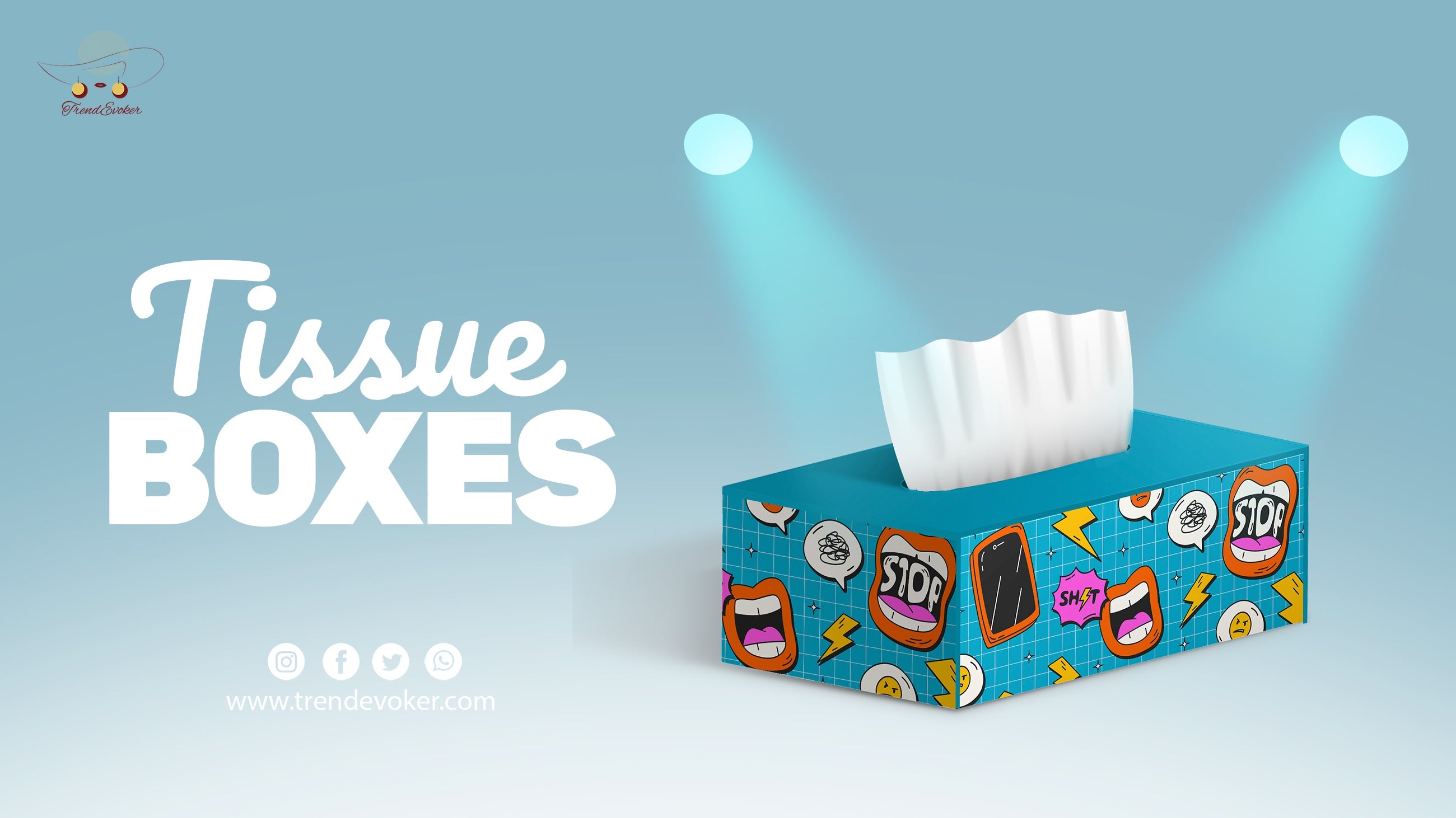 Stylish & Functional Tissue Boxes in Pakistan – Trendevoker