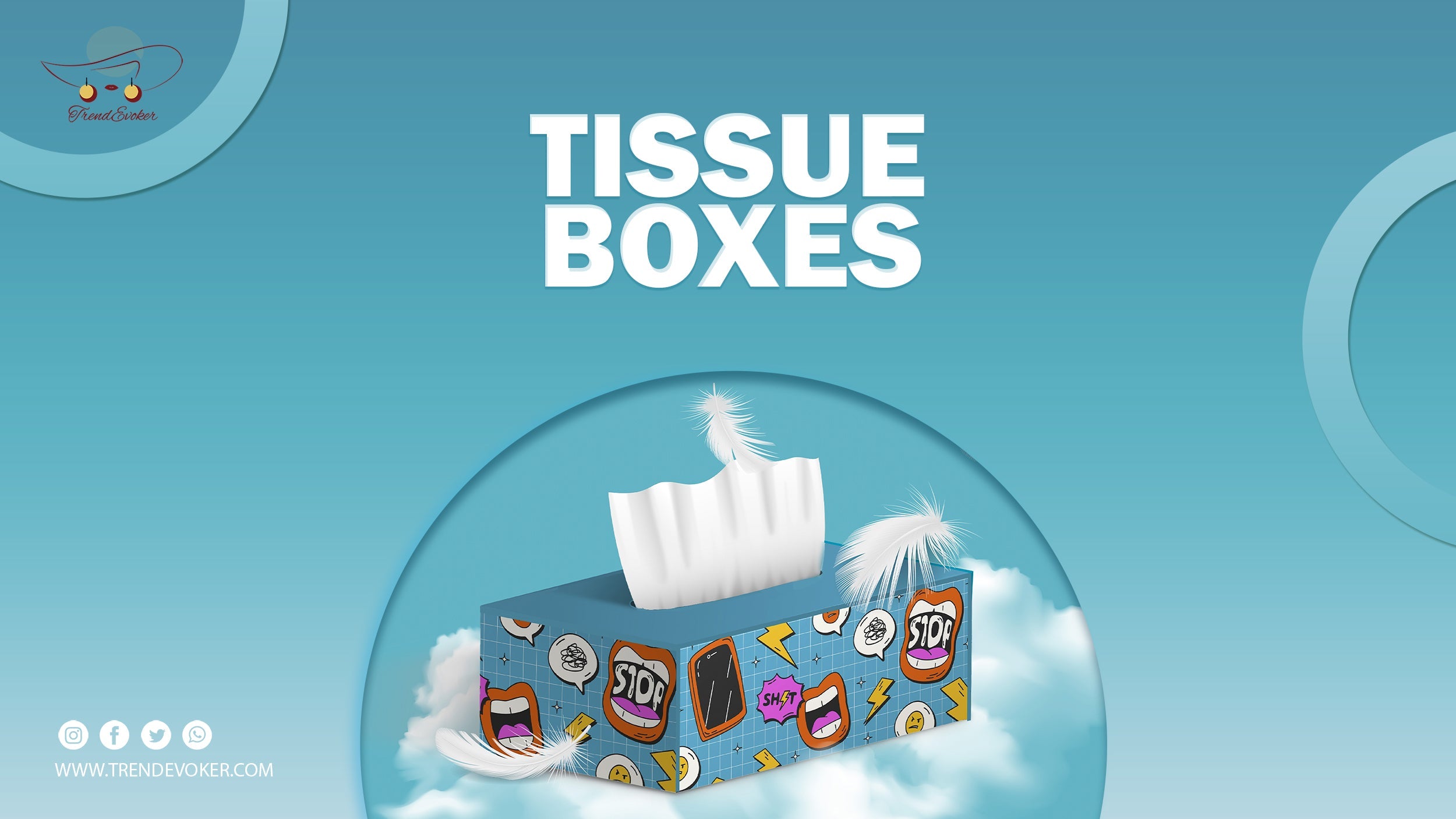 Designer & Affordable Tissue Boxes in Pakistan – Trendevoker