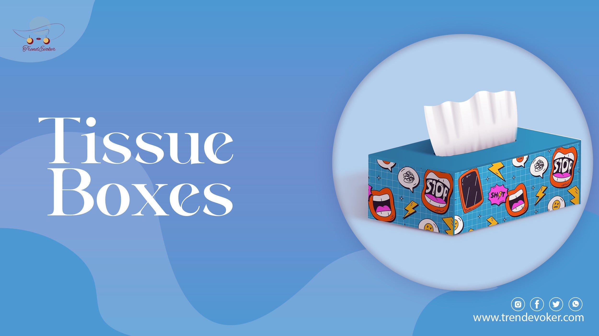 Buy the Best Tissue Boxes in Pakistan – Trendevoker
